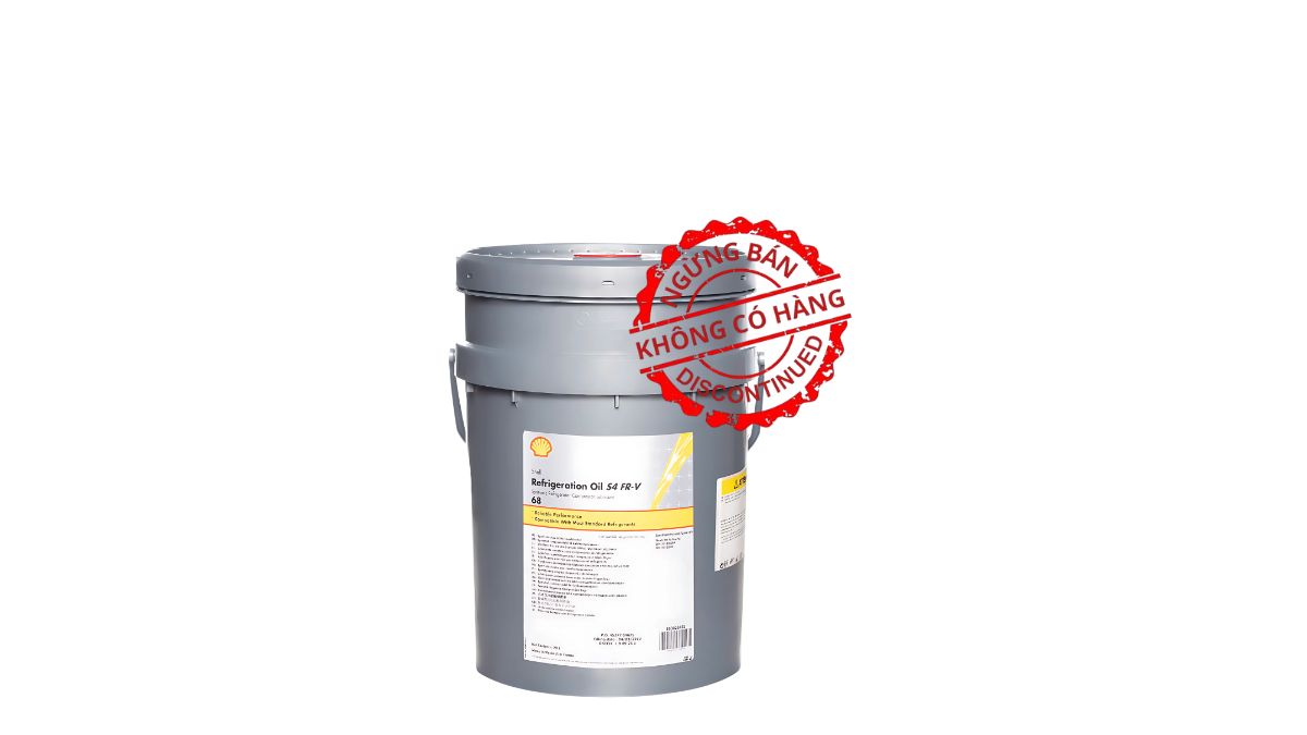 SHELL REFRIGERATION OIL S4 FRV 68